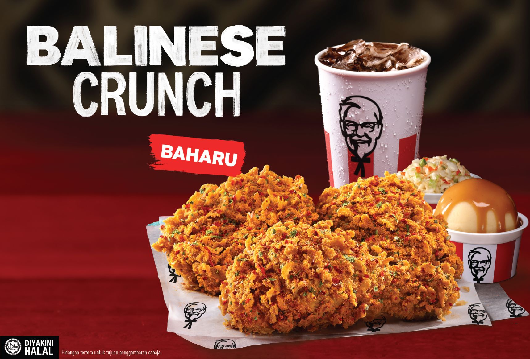 KFC Balinese Crunch Ubati Kerinduan Melancong DagangNews KFC Balinese Crunch Ubati Kerinduan Melancong DagangNews